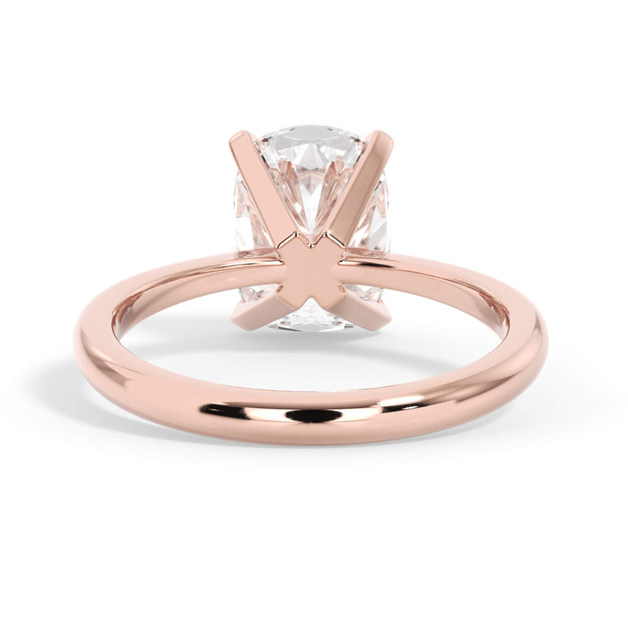 Simple Solitaire Engagement Ring Setting | Classic Solitaire Ring ...