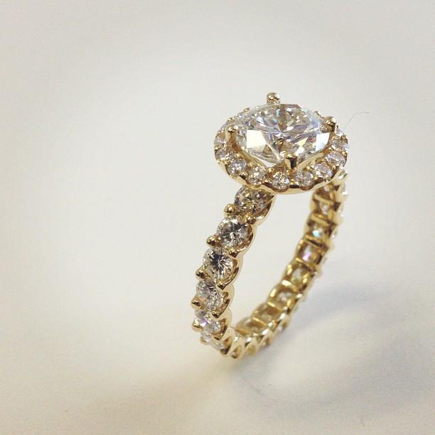 Eternity Engagement Ring – deBebians