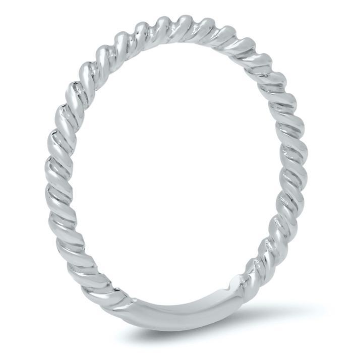 Gold Rope Wedding Band | Rope Wedding Ring | deBebians