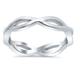 Infinity Twist Band | Twisted Eternity Ring | deBebians